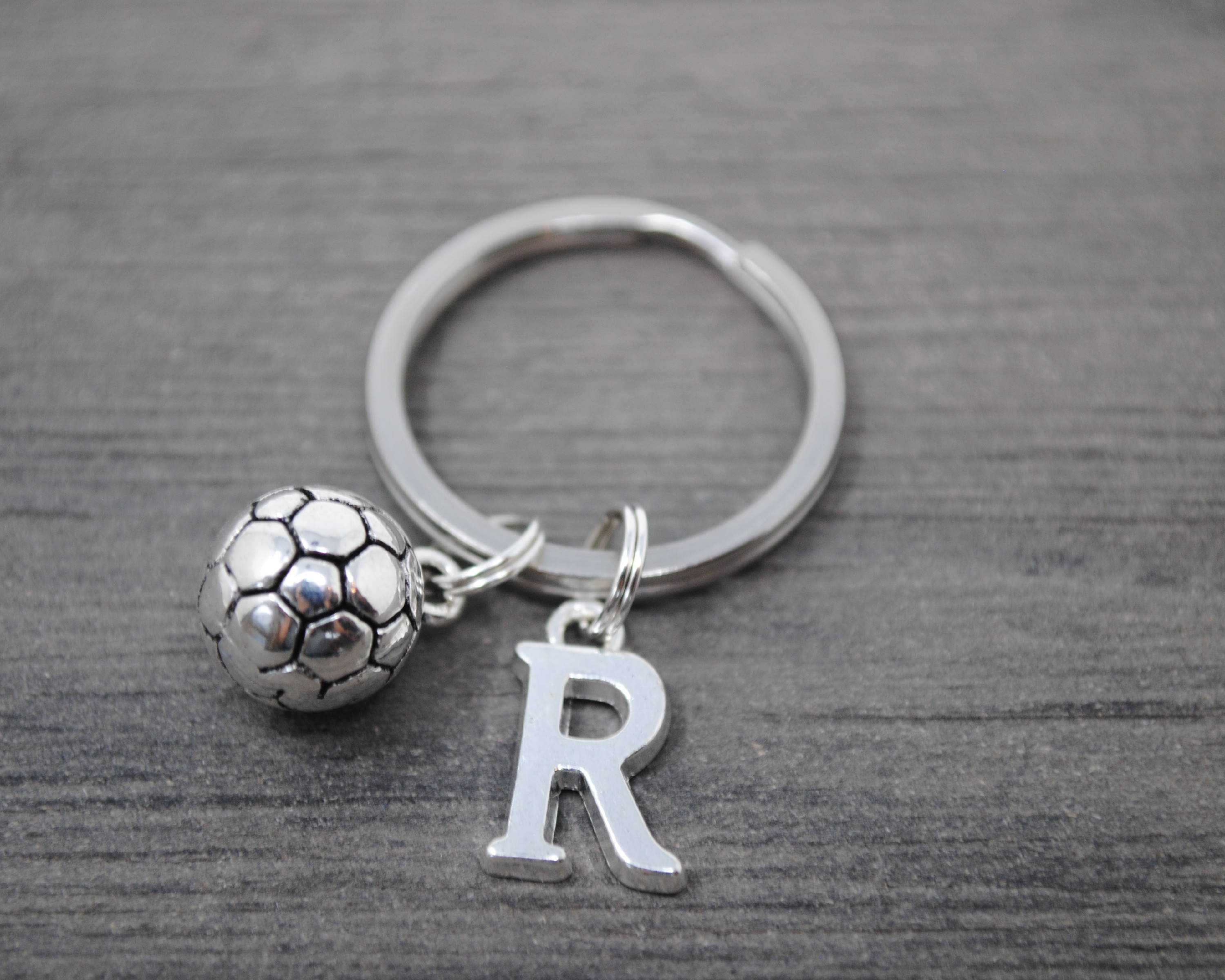Football / Soccer Personalised Keyring / Keychain GIft For Him ...